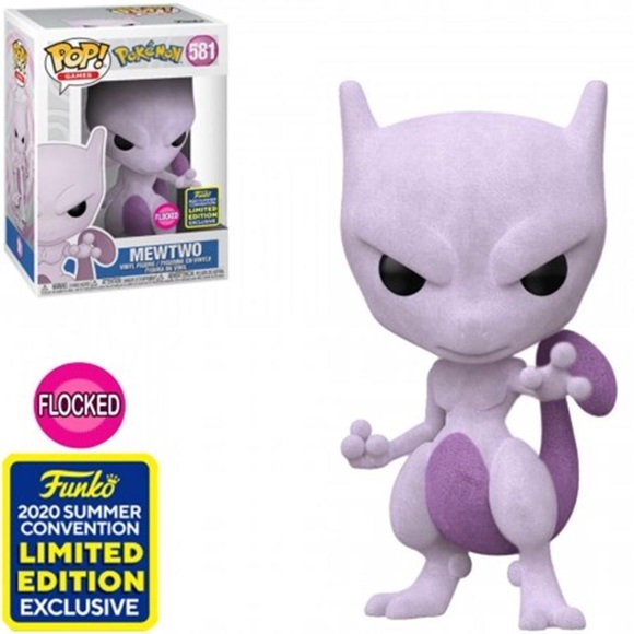 Funko | Toys | Funko Pop Games Pokemon 58 Mewtwo 220 Sdcc Exclusive ...